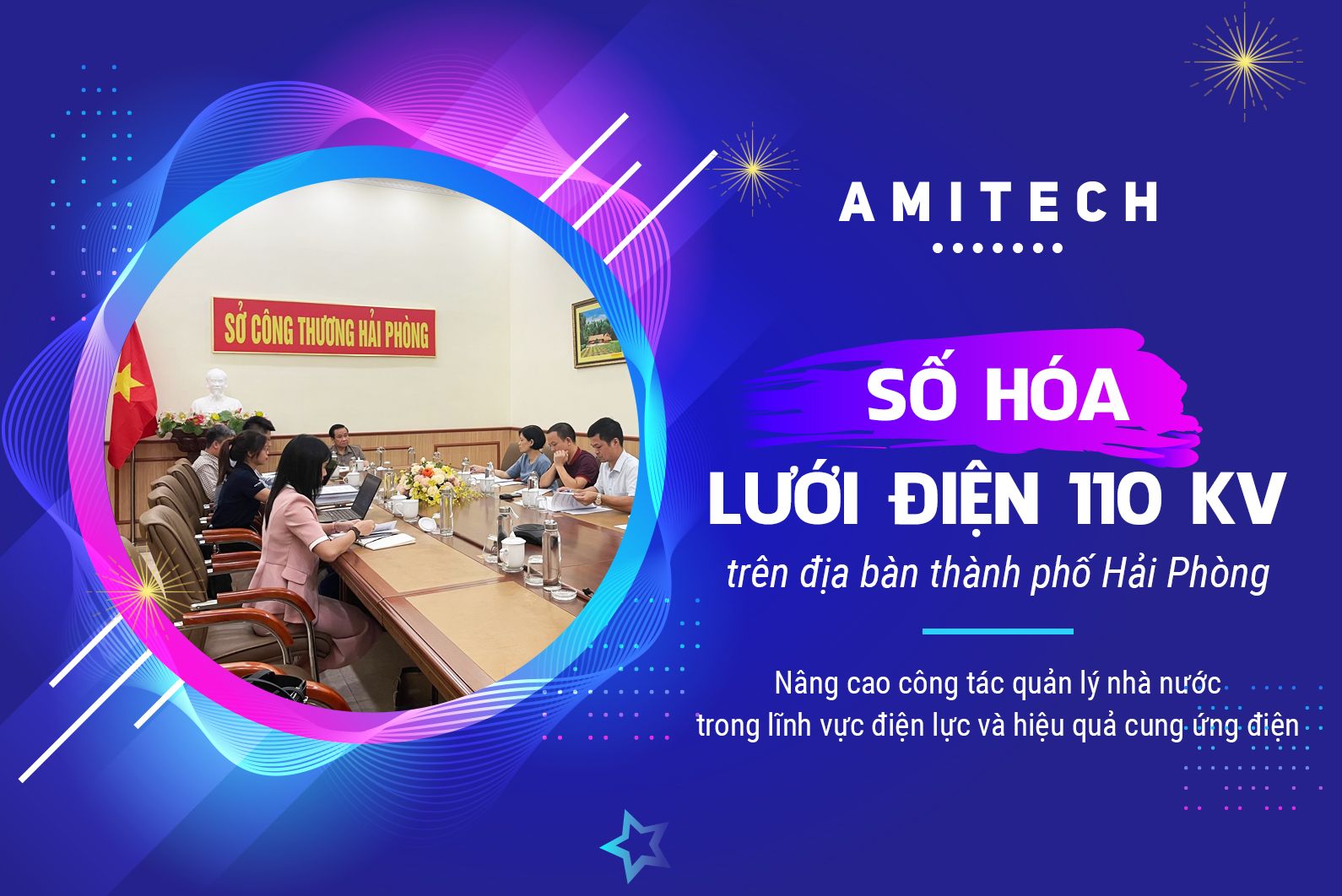 Amitech: Đẩy mạnh số hóa lưới điện 110 kV trở lên trên địa bàn thành phố Hải Phòng – Nâng cao ...